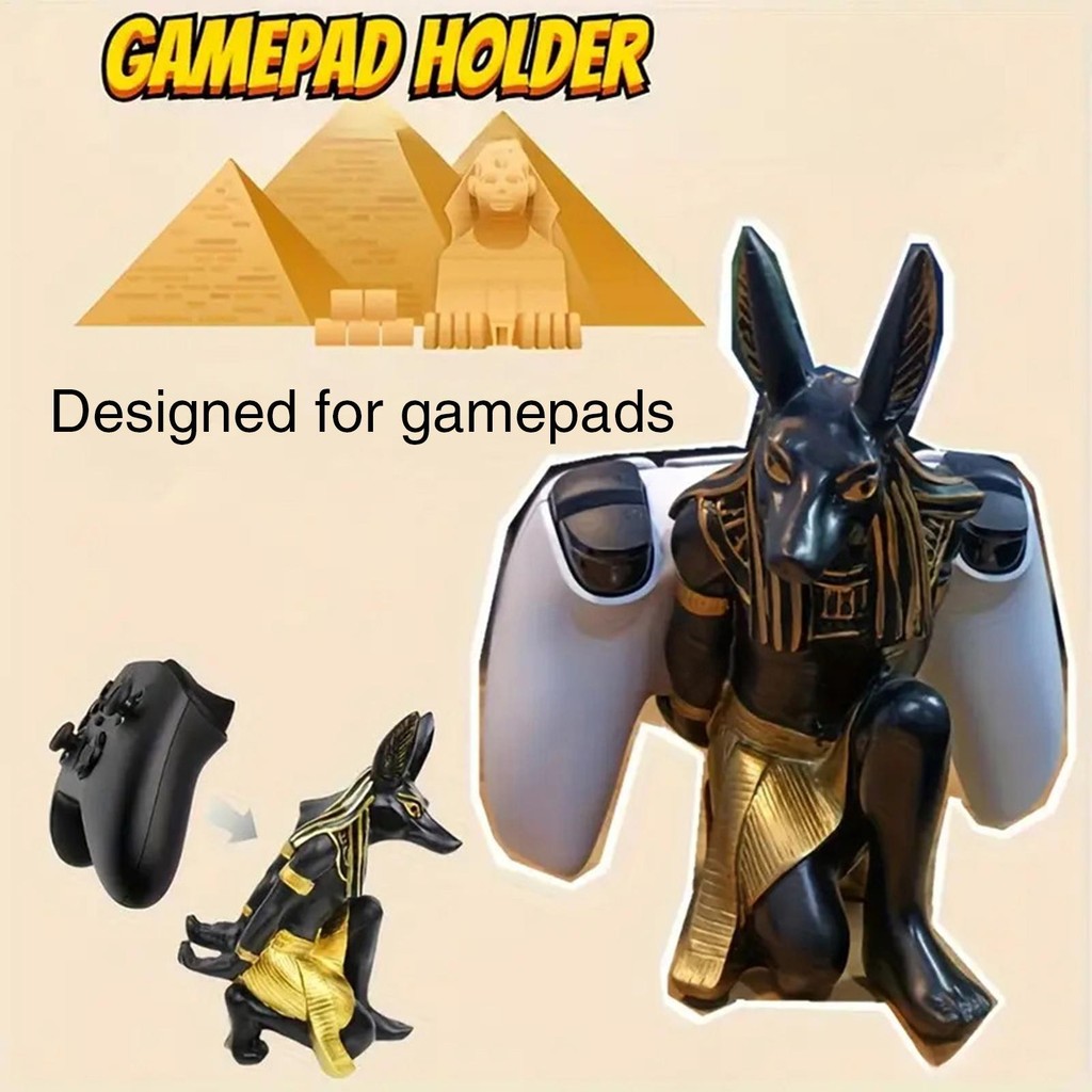 Creative Anubis สุนัขพระเจ้ามือถือเกมคอนโทรลเลอร์ขาตั้งชั้นวางไวน์งาน ...