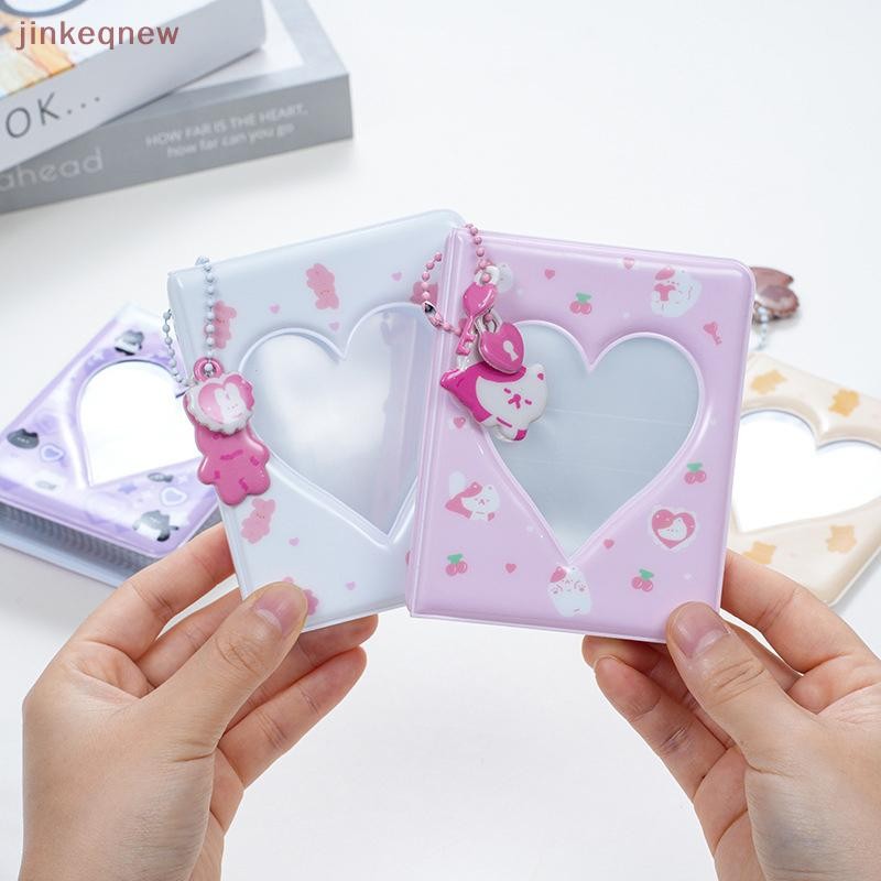 JKTH Love Heart Hollowed Out Storage อัลบั้มอัลบั้มภาพ Mini 3 นิ้ว ...