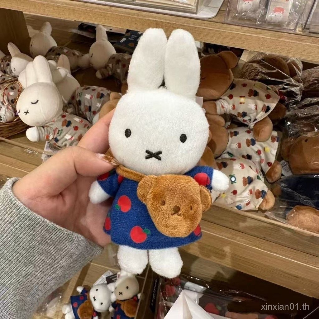 Mify Miffy First Bear Backpack Apple Miffy Rabbit จี้ตุ๊กตาตุ๊กตาตุ๊กตา ...