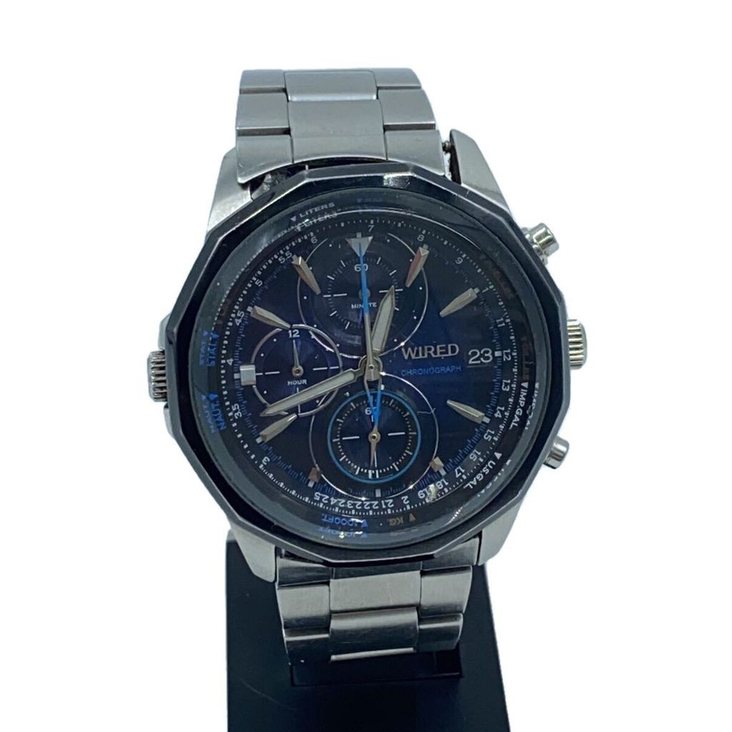 Seiko(ไซโก) SEIKO NEXTAGE Men's Watch Quartz Analog Stainless Steel NVY ...