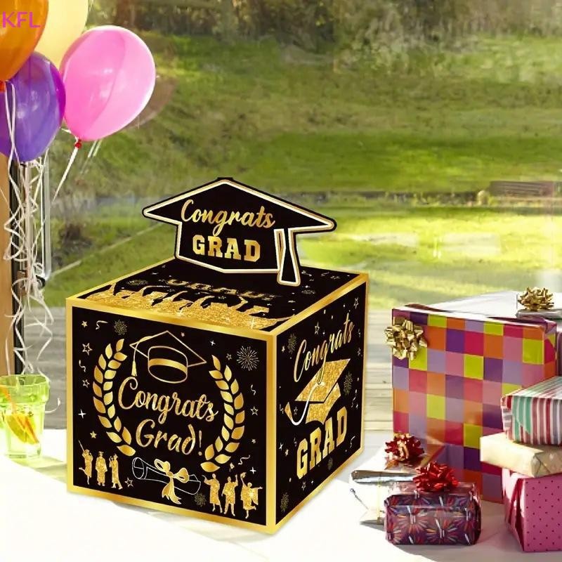 (KFL) 1 ชุด Happy Graduation Money Box ของขวัญรับปริญญา Pull-Out Cash ...