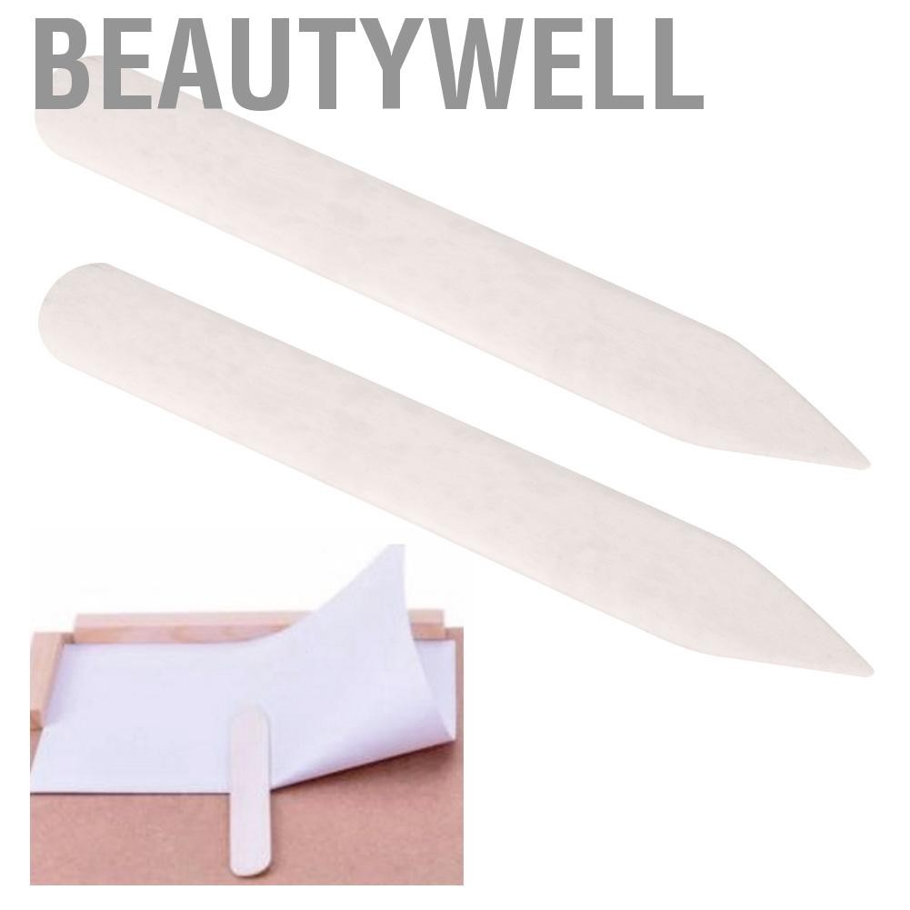 Beautywell โฟลเดอร์กระดูก 2 ชิ้นโฟลเดอร์ Cow Crease Maker หนังหัตถกรรม ...