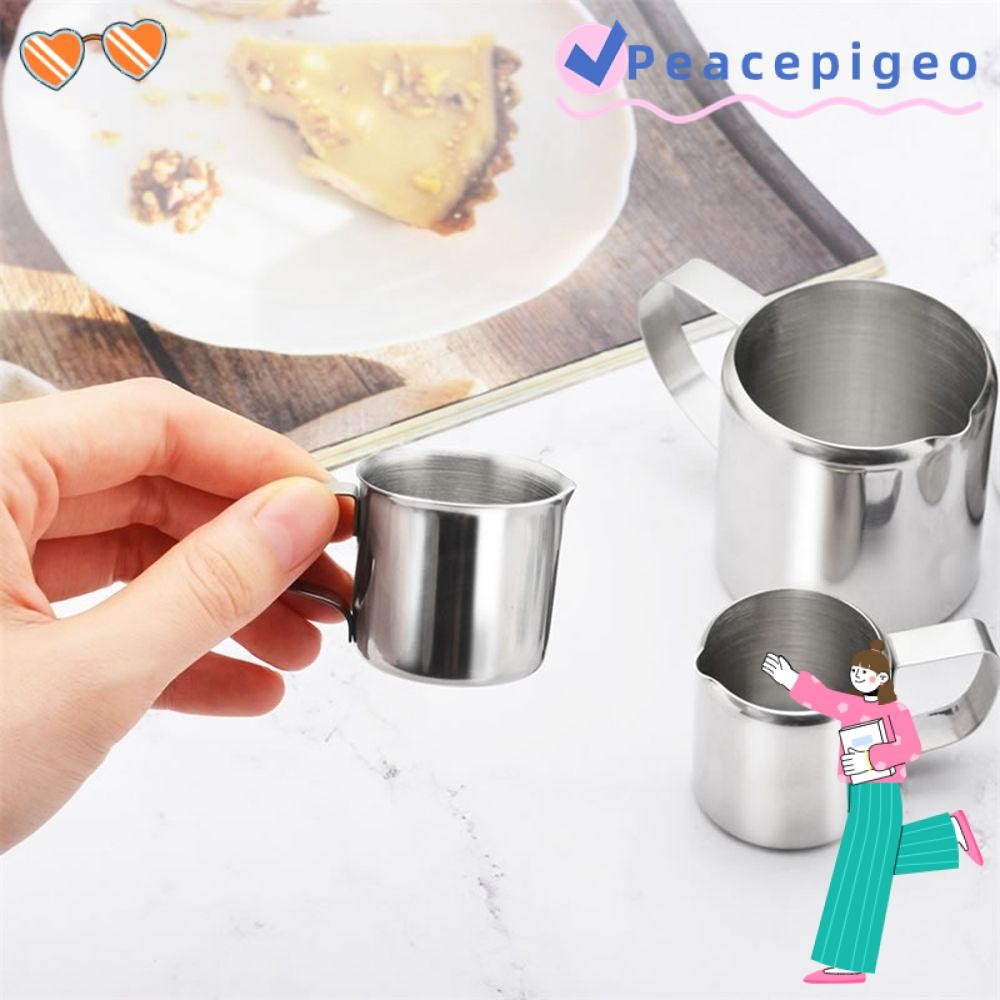 PEACEPIGEO เหยือกนม Spout Pitcher ห้องครัวสแตนเลส | Shopee Thailand
