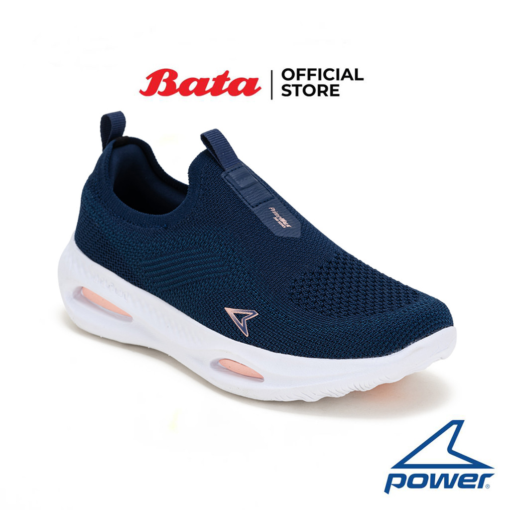 Bata บาจา Power รองเท้าผ้าใบเดินออกกำลังกาย แบบสวม สำหรับผู้หญิง รุ่น PRIME WALK 300 SLIP-ON V3 ...