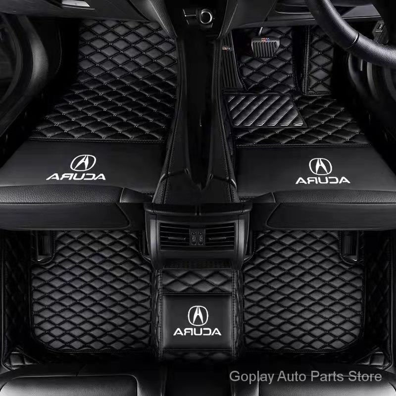 พรมปูพื้นรถยนต์ แบบหนัง กันน้ํา สําหรับ Acura CDX RDX TLX-L MDX แผ่นดิสก์ คนขับที่นั่งด้านขวา ...