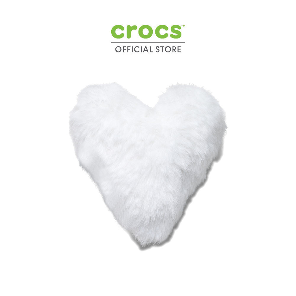 CROCS ตัวติดรองเท้า JIBBITZ™ FLUFFY HEART รุ่น 10013977 | Shopee Thailand