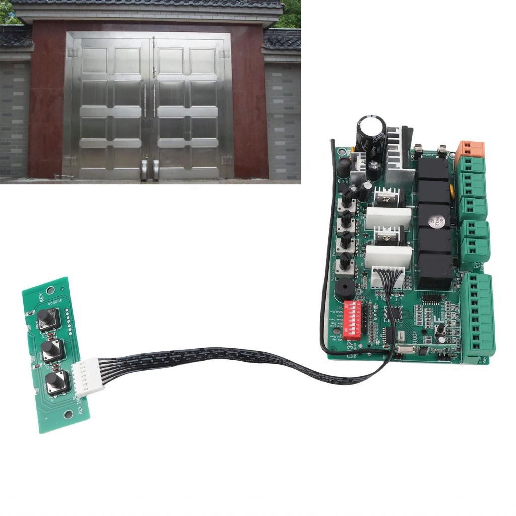 Sliding Gate Motor Control Board Controller Manual Switch การทำงาน ...