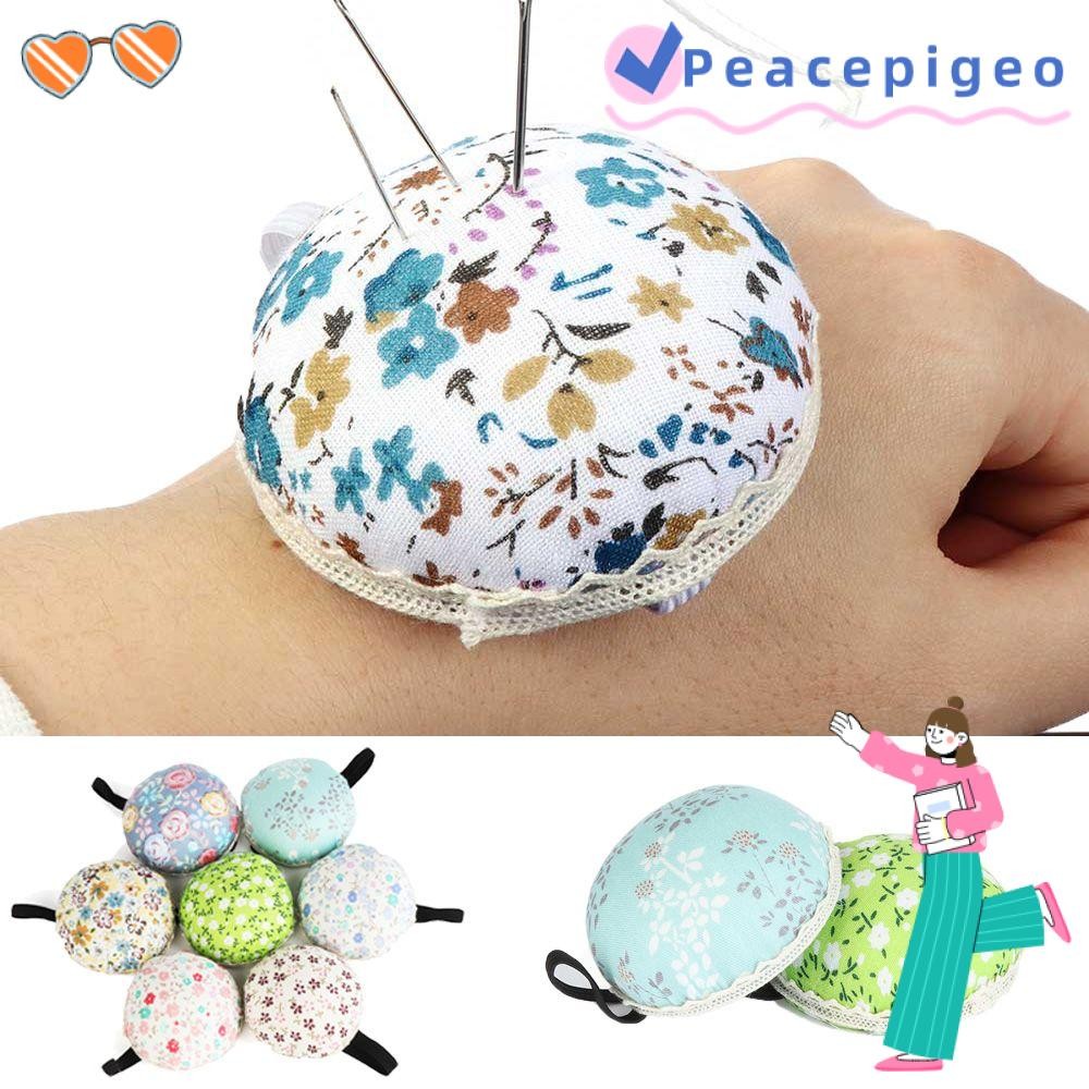 PEACEPIGEO 1 ชิ้นเย็บ Pin Cushion Ball-Shaped ปุ่มเครื่องมือจัดเก็บดอกไม้ | Shopee Thailand