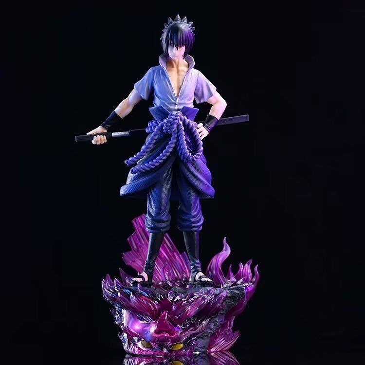 Fire Shadow GK Great Wave Gate God Sasuke Sasuke uchiha Scene Statue ...