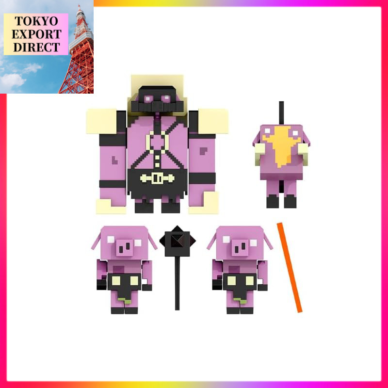 Mattel Minecraft Legends Nether Invaders [Action Figures Set of 4 ...