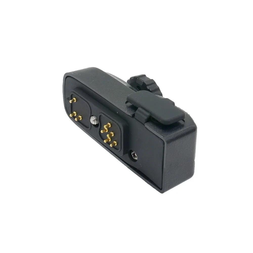 หูฟังชุดหูฟัง Mic Audio Adapter Converter สําหรับ Hytera PD780 PD788 ...