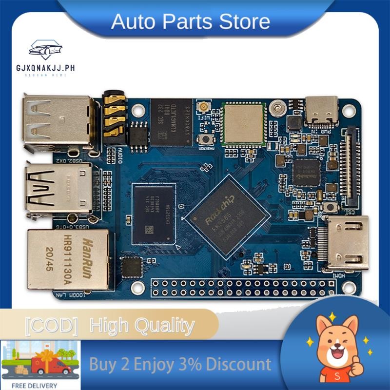 RK3566 บอร์ดพัฒนา 1G + 16G ARM Microcontroller 4K @ 60fps WiFi-BT พร้อมเครือข่ายแบบมีสายสําหรับ ...