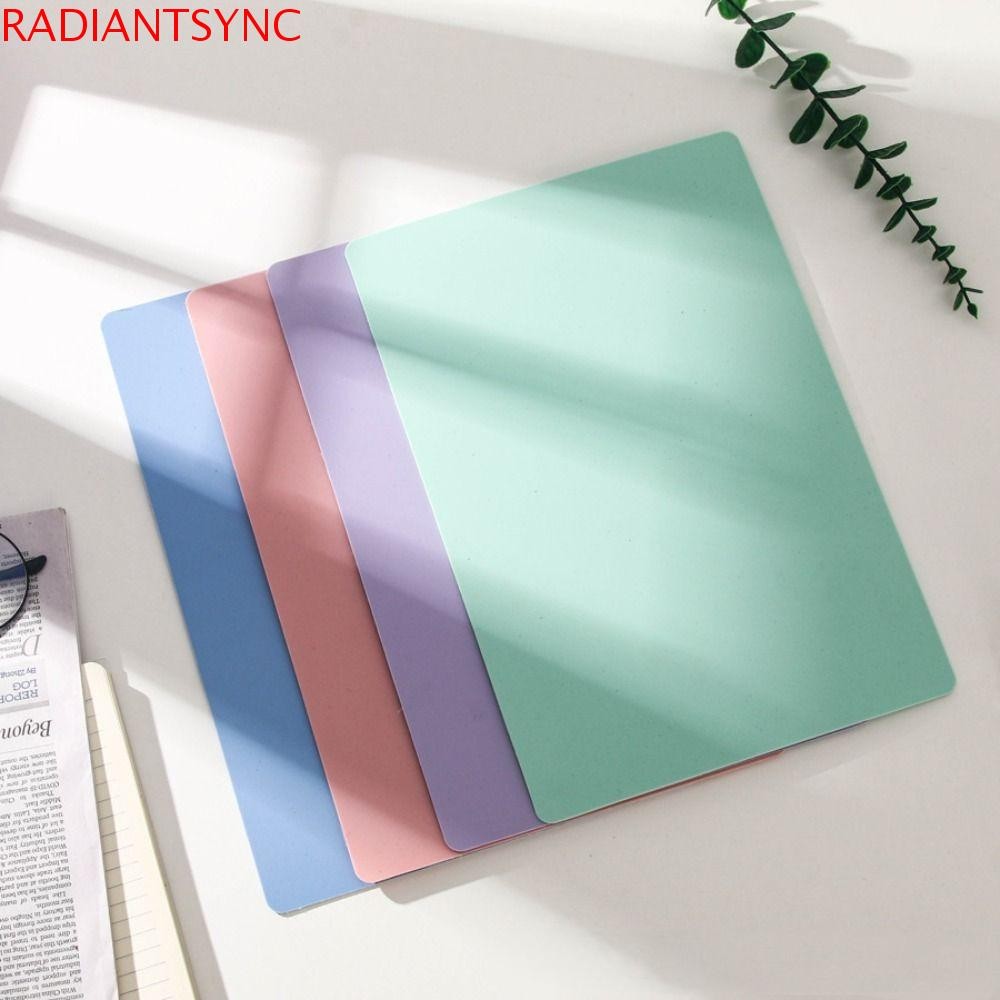 RADIANTSYNC เสื่อโต๊ะนักเรียน,กันน้ํา A3 A4 A5 A6 แผ่นรองเขียน,ผ้าคลุมโต๊ะพลาสติกกันลื่นเย็บ ...