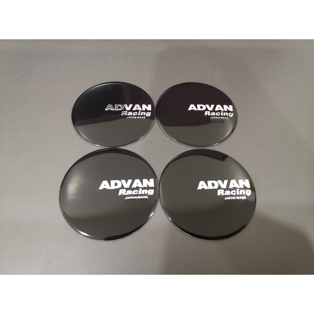สไตล์รถยนต์ Advan Racing Rim Cap โลโก้ (50 มม.) Rim Advan Racing RG ...