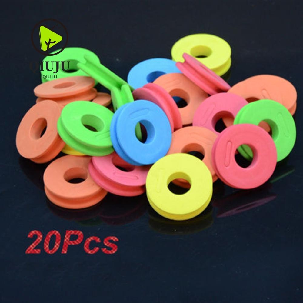 QIJU 20 ชิ้นโฟม EVA Trace Wire 4.5 ซม./7 ซม.ไขลานสายบอร์ด | Shopee Thailand