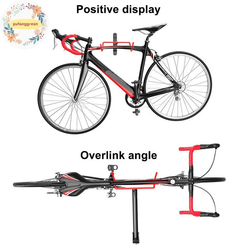 Pufanggreat Stable Bike Wall Mount Rack ไม้แขวนเสื้อผู้ถือจักรยาน Hook ...