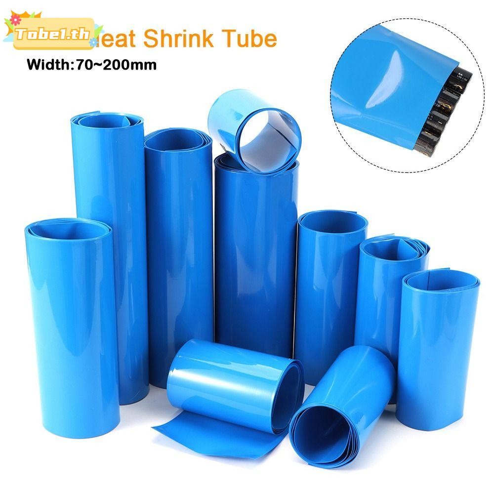 TOBE1 1 เมตร/แพ็คท่อหดความร้อน, Li-ion Wrap ฟิล์มหดหลายขนาด, 70-200 มม. ...