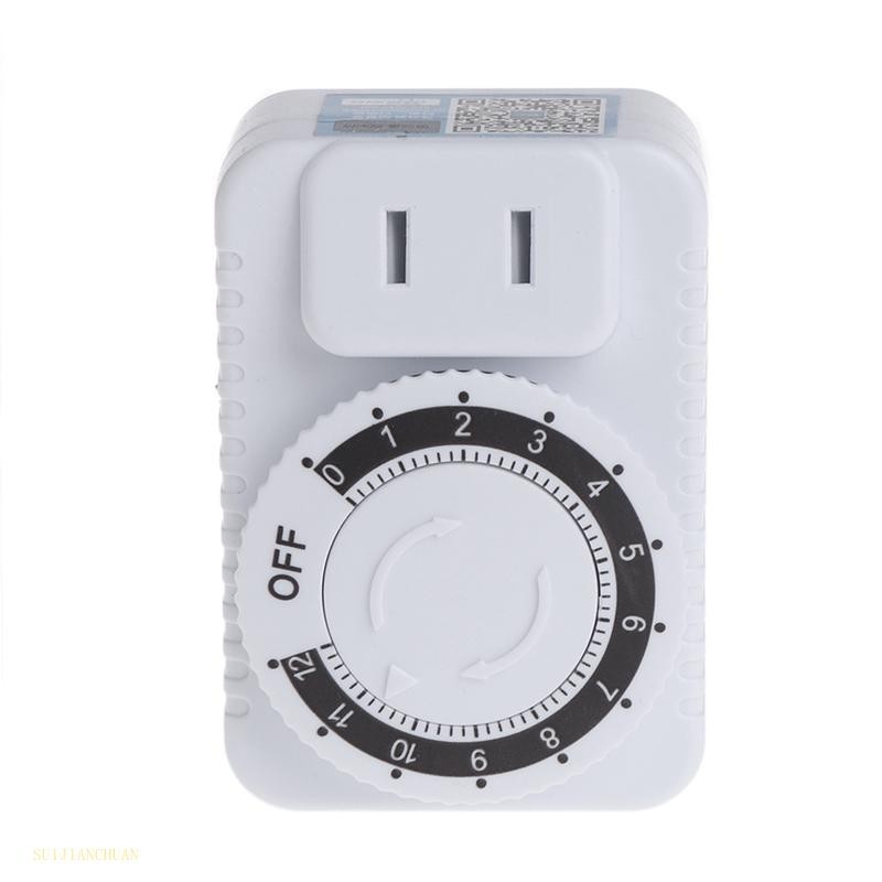 SJT 12 ชั่วโมงพลาสติก Cyclic Timer Switch Kitchen Timers Outlet Loop ...