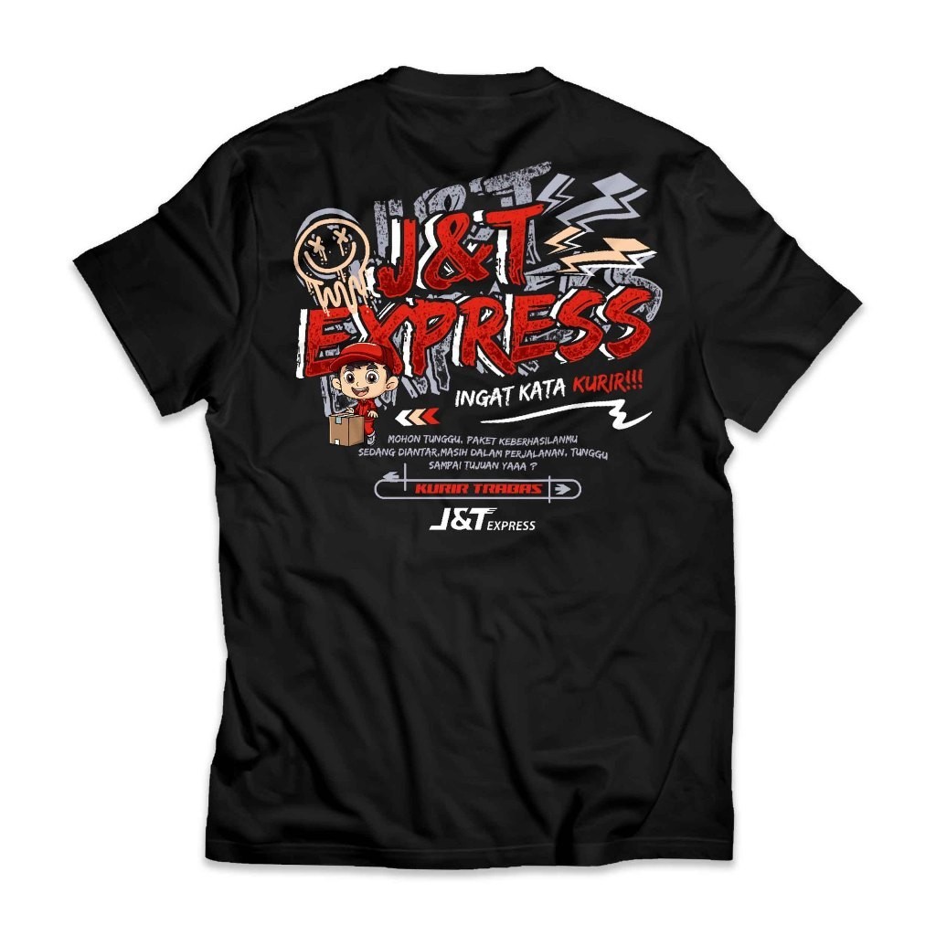 เสื้อยืด DNRS J&T Express Courier Trabas - Distro Clothes Words of ...