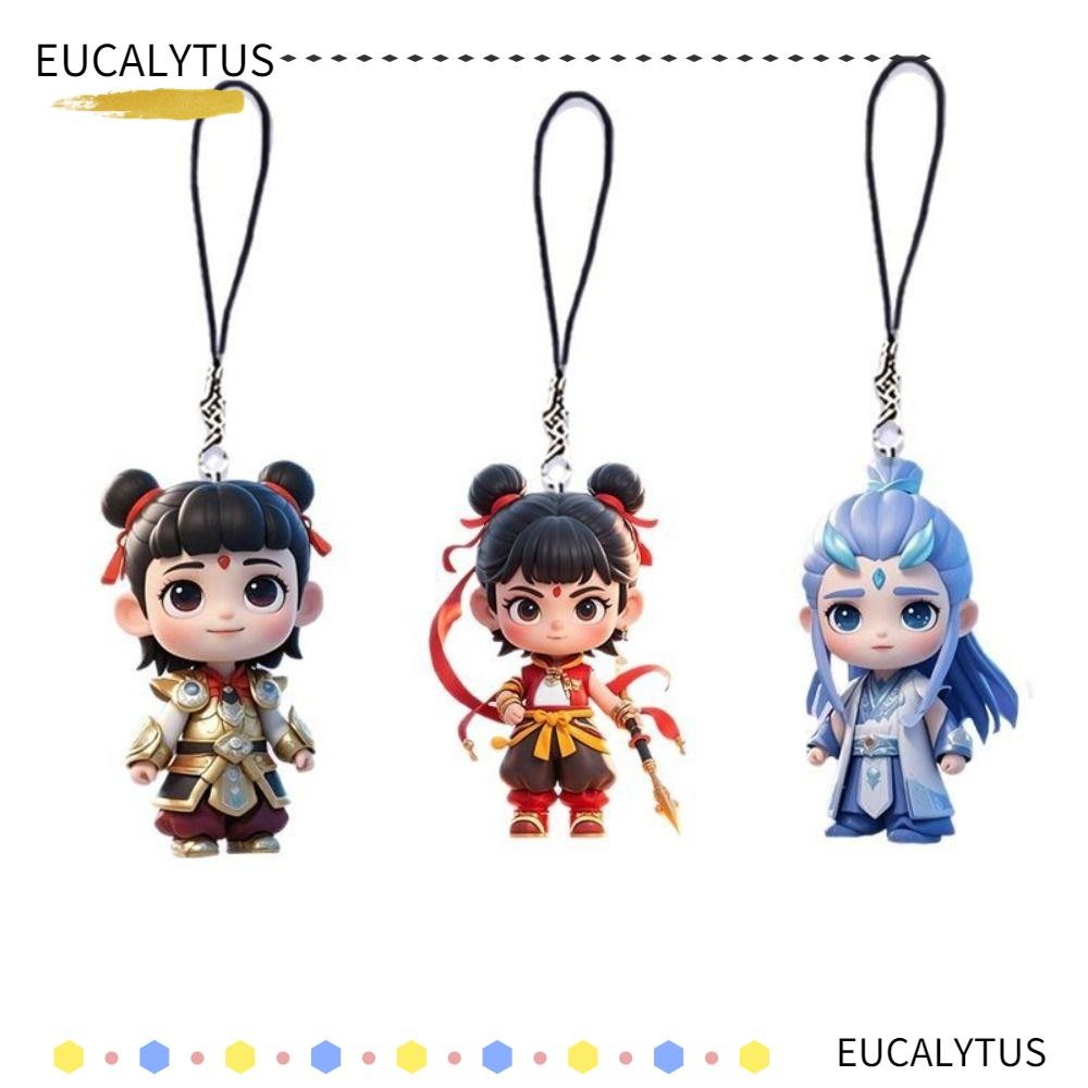 พวงกุญแจ EUCALYTUSTH, อะคริลิค Ao Bing Nezha Key Chains จี้,การ์ตูนแบบ ...