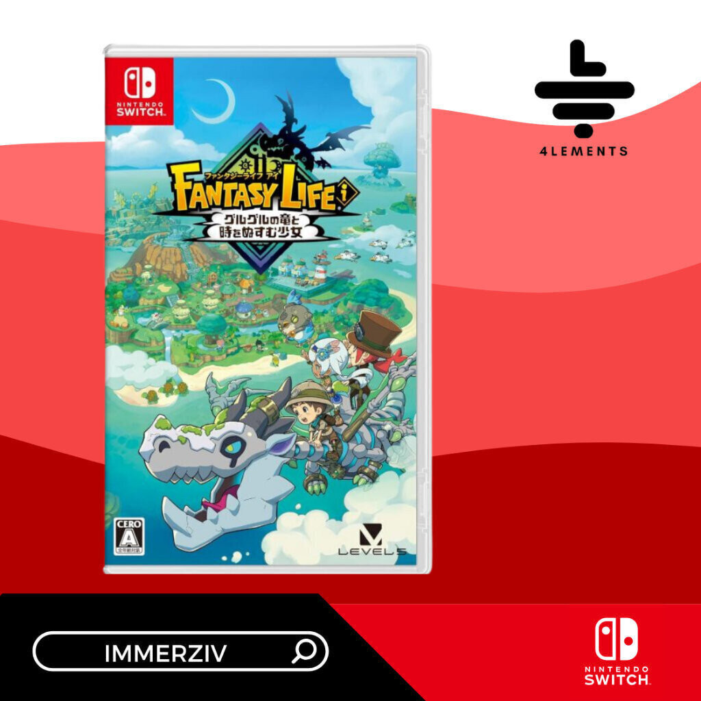 (พร้อมส่ง) SWITCH FANTASY LIFE: THE GIRL WHO STEALS TIME (R2/JP) (GAME ...