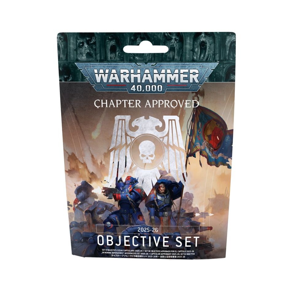 WARHAMMER 40K: CHAPTER APPROVED OBJECTIVES SET 2025-26 | Shopee Thailand