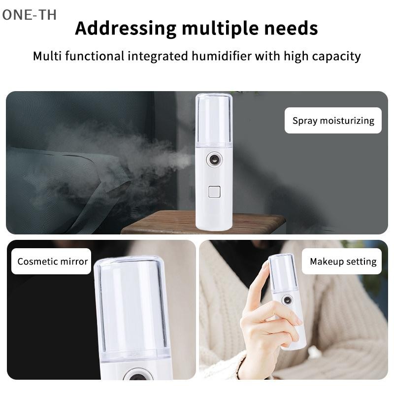 ONE-TH Mini แบบพกพา USB ชาร์จ Handy Face Humidifier Facial er Skin Care ...