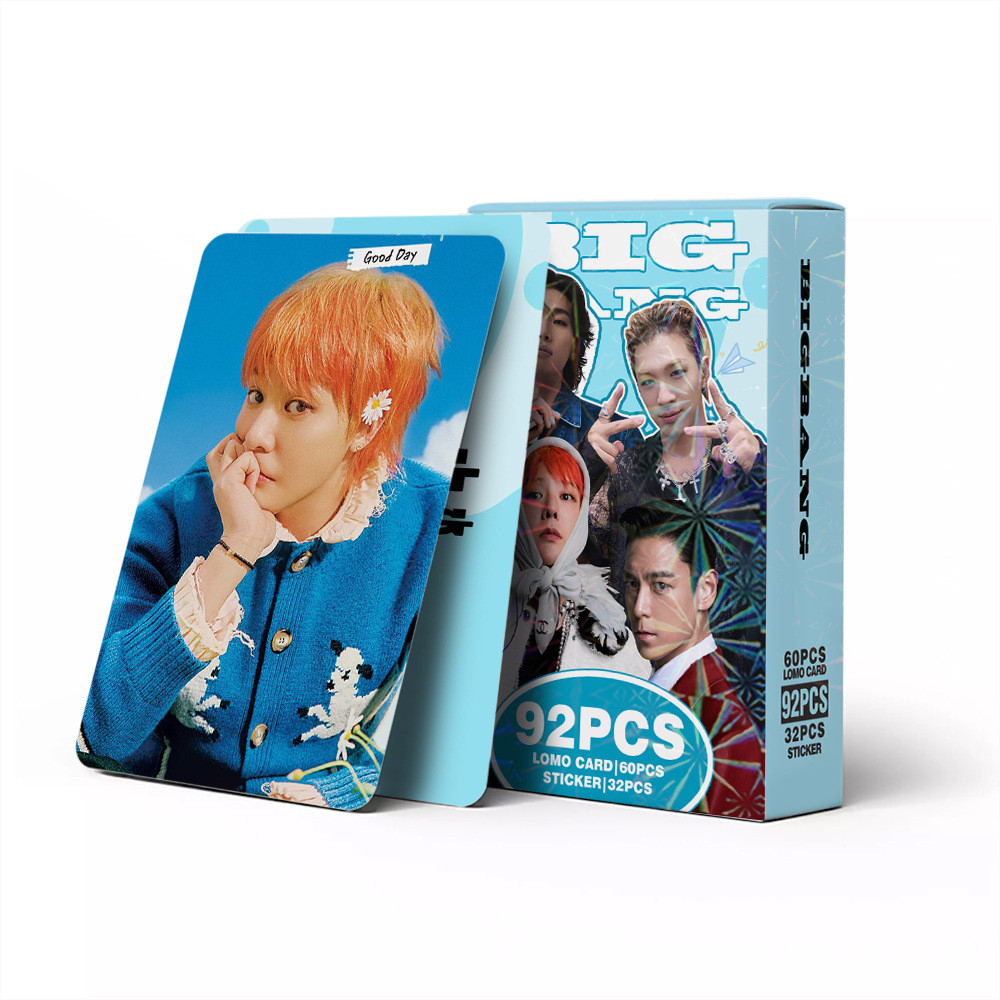 30-124pcs BIGBANG เลเซอร์ Holographic Lomo Cards G-DRAGON bermensch ...