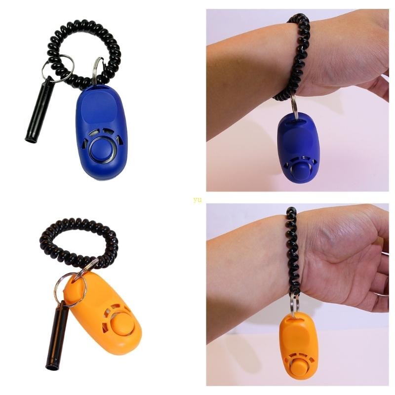 Yu Pet Clickers การฝึกอบรมและนกหวีด Positive Training Clickers ชุด ...