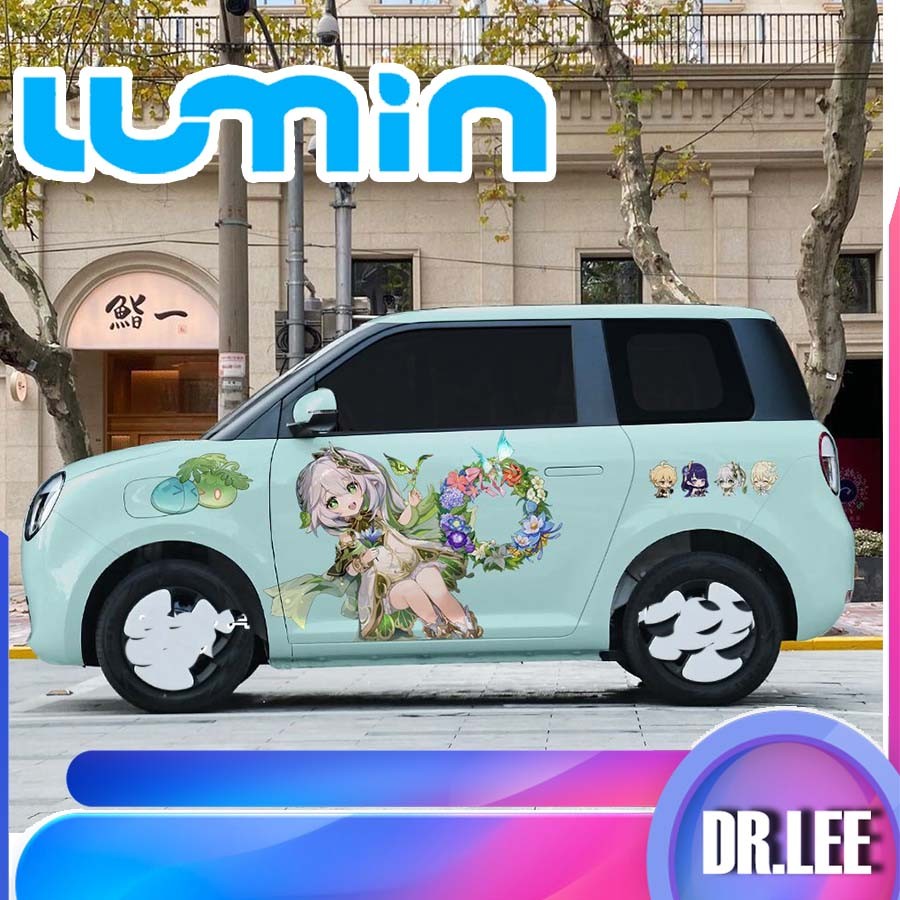 [พร้อม]สติ๊กเกอร์รถการ์ตูนอนิเมะ CHANGAN LUMIN สติ๊กเกอร์รถ LUMIN ชุดแต่งรถ lumin changan lumin ...
