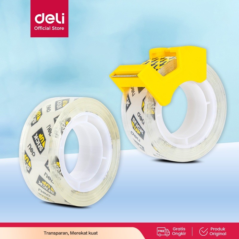 Deli Insulation / Super Clear Transparent Office Solatip | Shopee Thailand