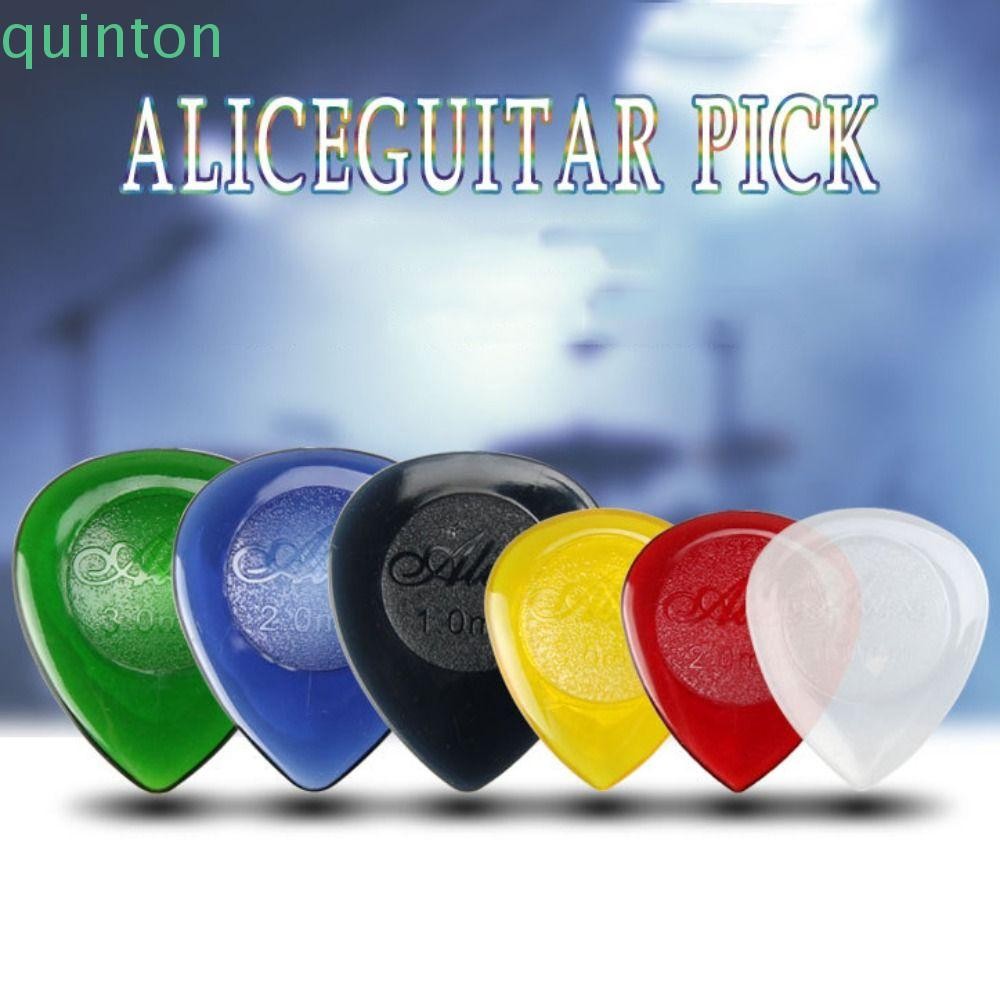 QUITON 10 ชิ้นกีตาร์ Picks, Celluloid ABS Acoustic Guitar Picks, Guitar ...