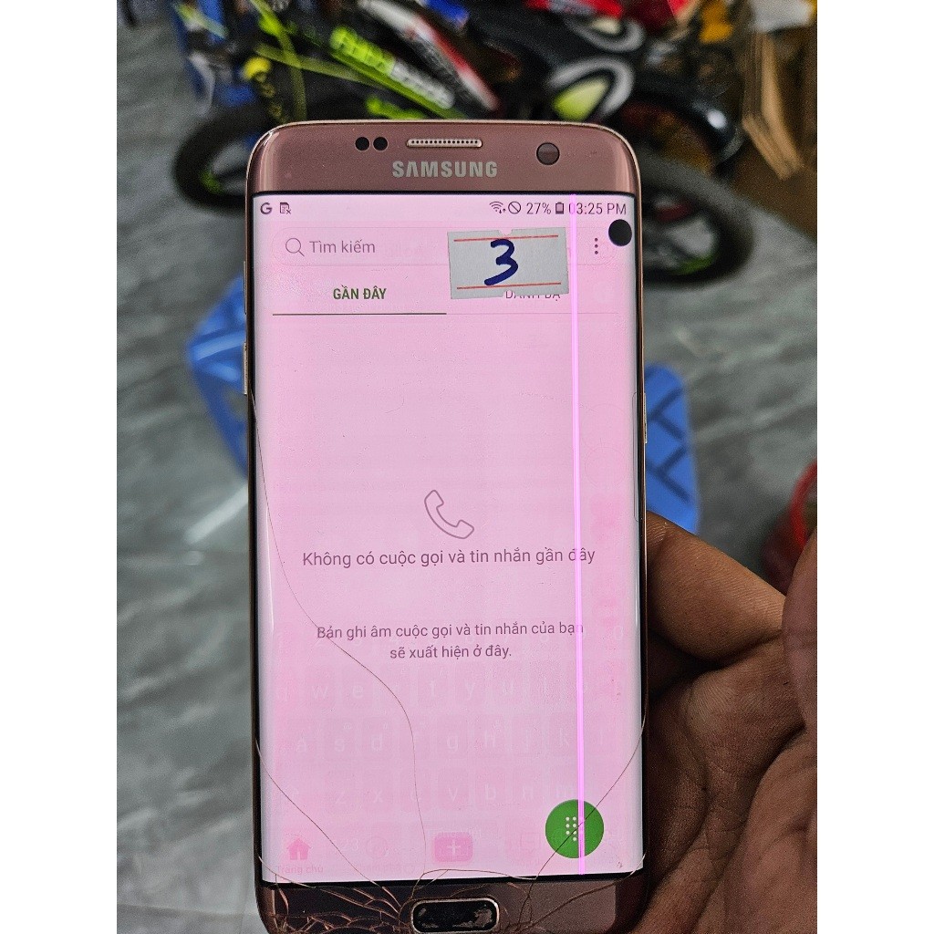 จอ Samsung S7 Edge G935 แตก ลายเส้น จุด สัมผัส ok เพื่อทดสอบเครื่อง | Shopee Thailand