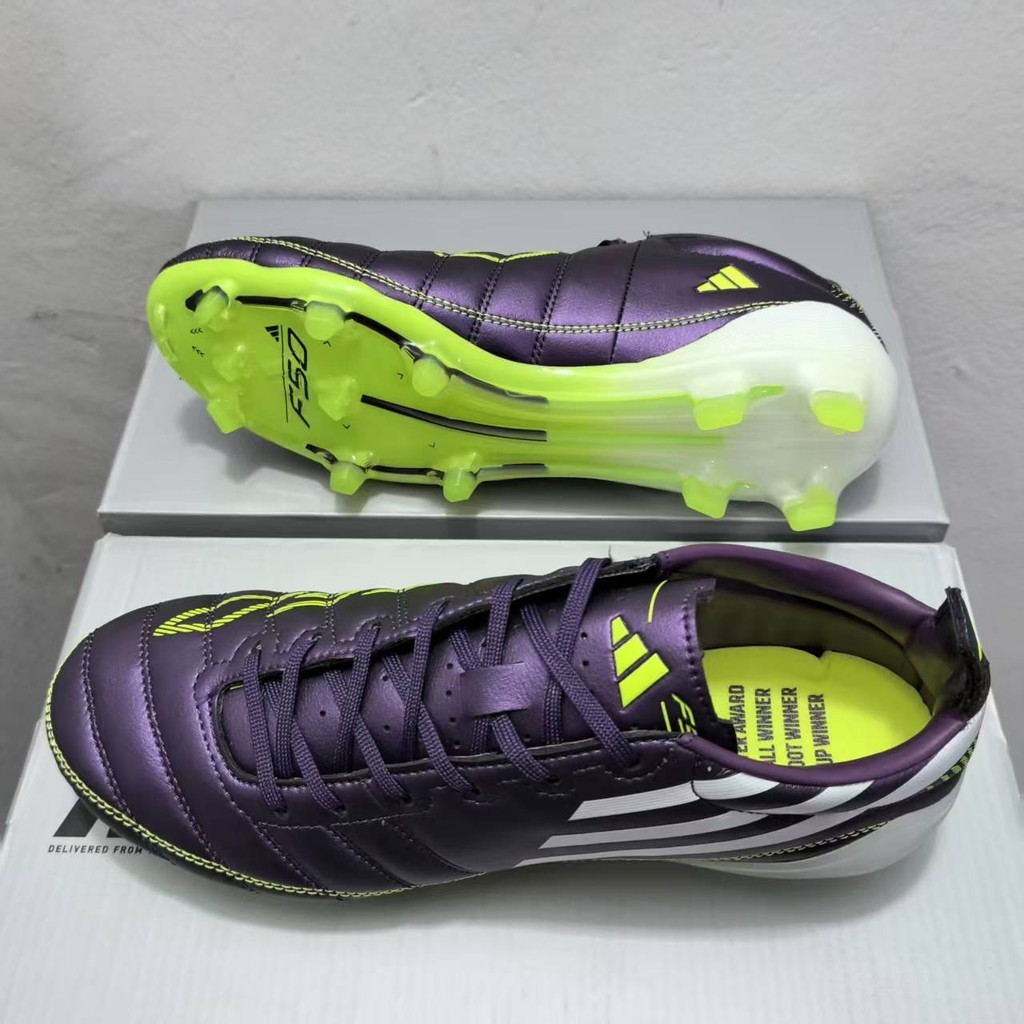 Kasut Bola Sepak Original F50Elite Messi FG รองเท้าฟุตบอลผู้ชายถัก ...