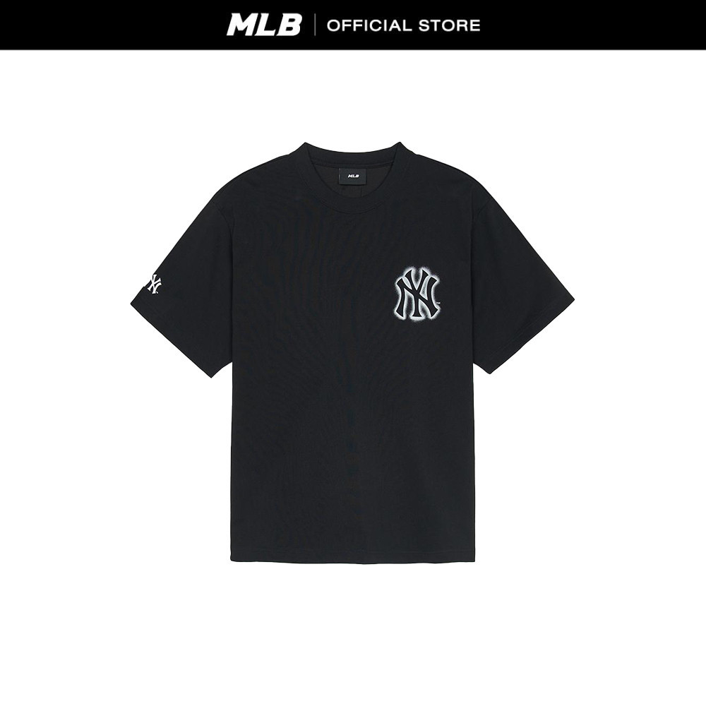 MLB เสื้อยืด ยูนิเซ็กส์ Basic Mega Logo Oversized-Fit T-Shirt รุ่น ...