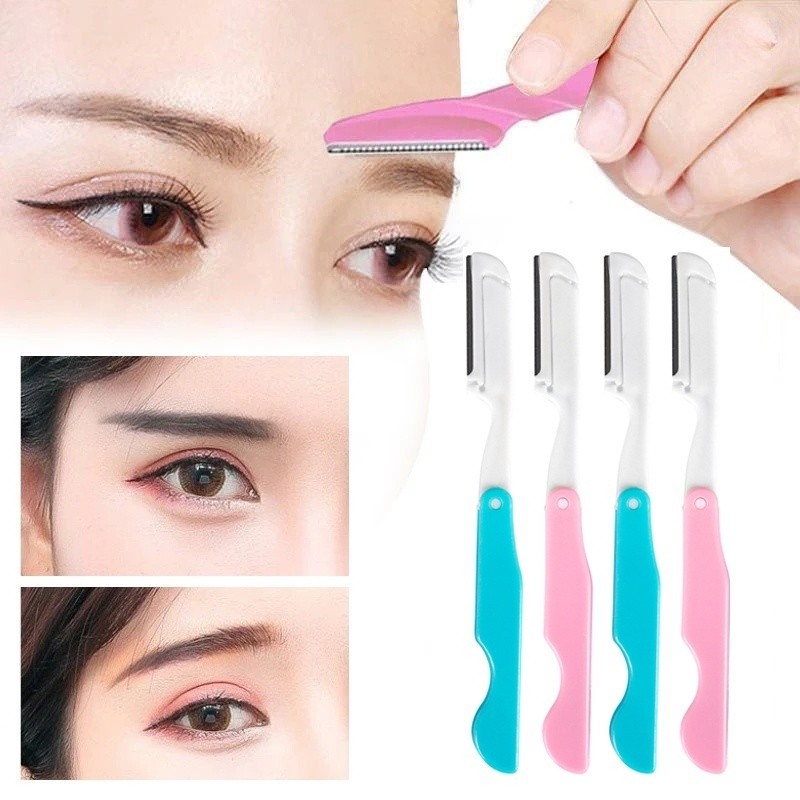 Facial Eye Brow Cutter Razor - Face Lip Hair Remover Sharp - ที่กันคิ้ว ...