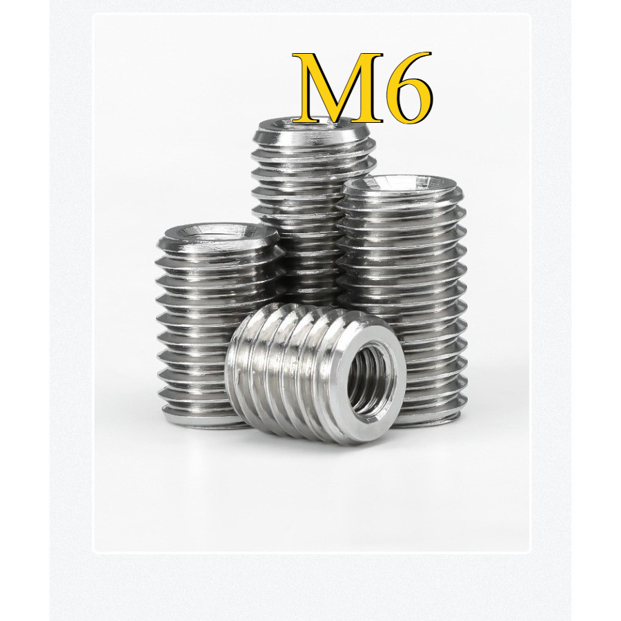ปลอกสวมเกลียว แปลงเกลียว ปรับขนาดเกลียว ตัวผู้ สแตนเลส 304 เกลียวมิล หยาบ/ Screw Thread Adapter ...
