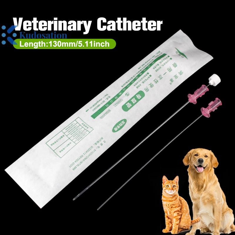 Kudosion Cat with Stylet 3Fr End Hole 4Fr Side Holes Veterinary Urinary ...