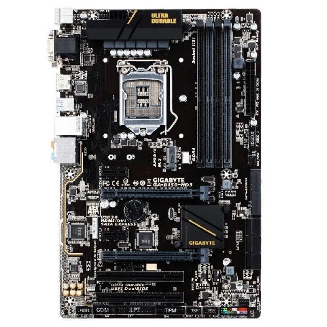 เมนบอร์ด Gigabyte B150 B150-D3A HD3 M.2 B150-PLUS DDR4 VGA | Shopee ...