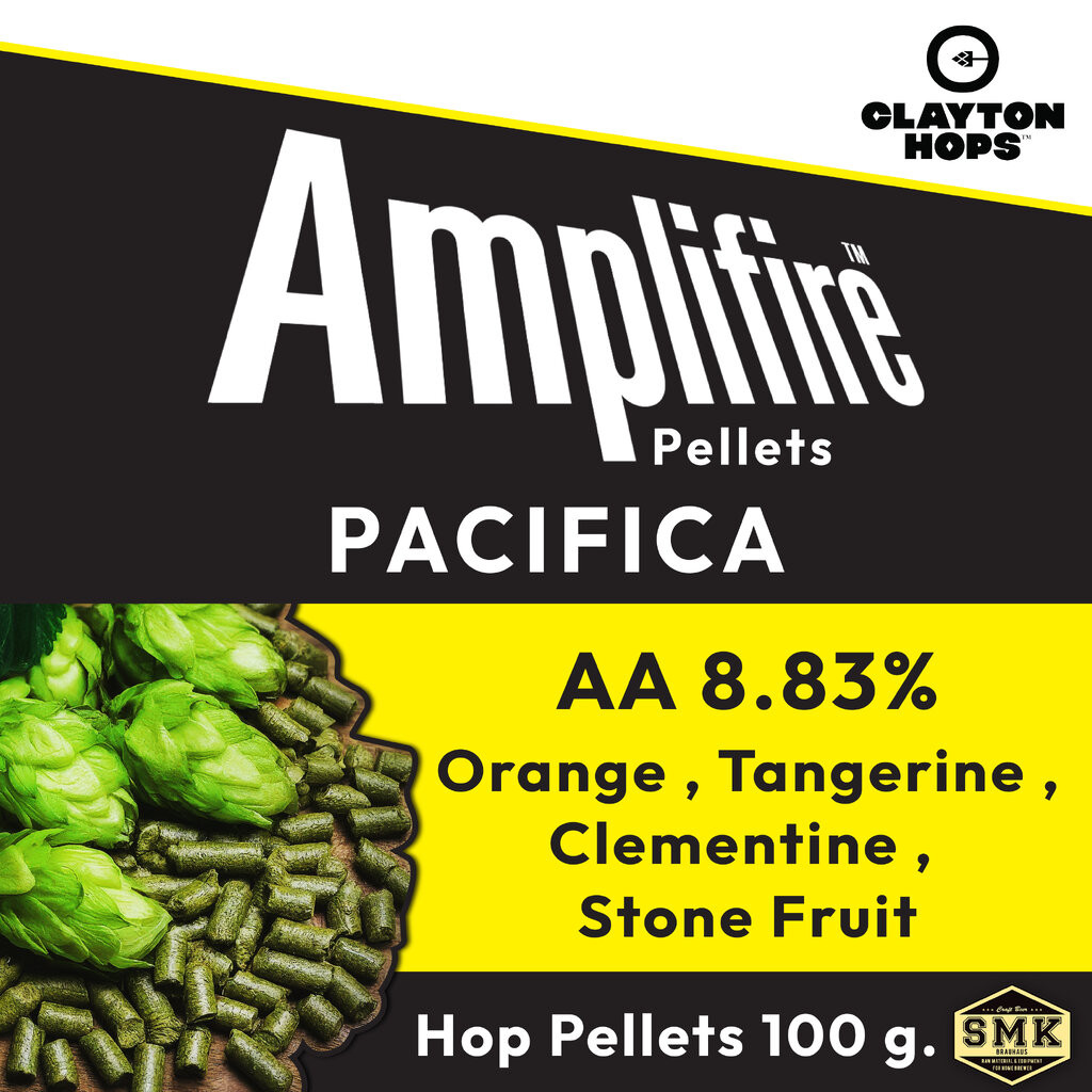 Clayton Hops : Amplifire Pellets : PACIFICA™ : 2 oz. คราฟท์เบียร์ โฮมบรูว์ โรงเบียร์ | Shopee ...