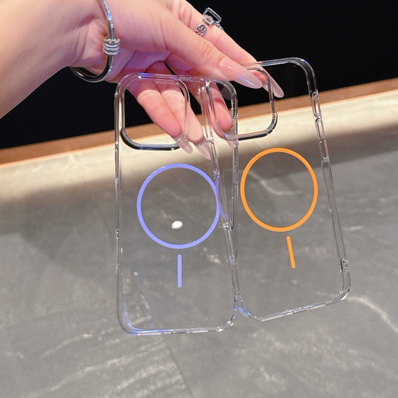 เคสพีซีโปร่งใสคุณภาพสูงกันกระแทกสำหรับ iPhone 16 15 14 13 12 Pro Max ...