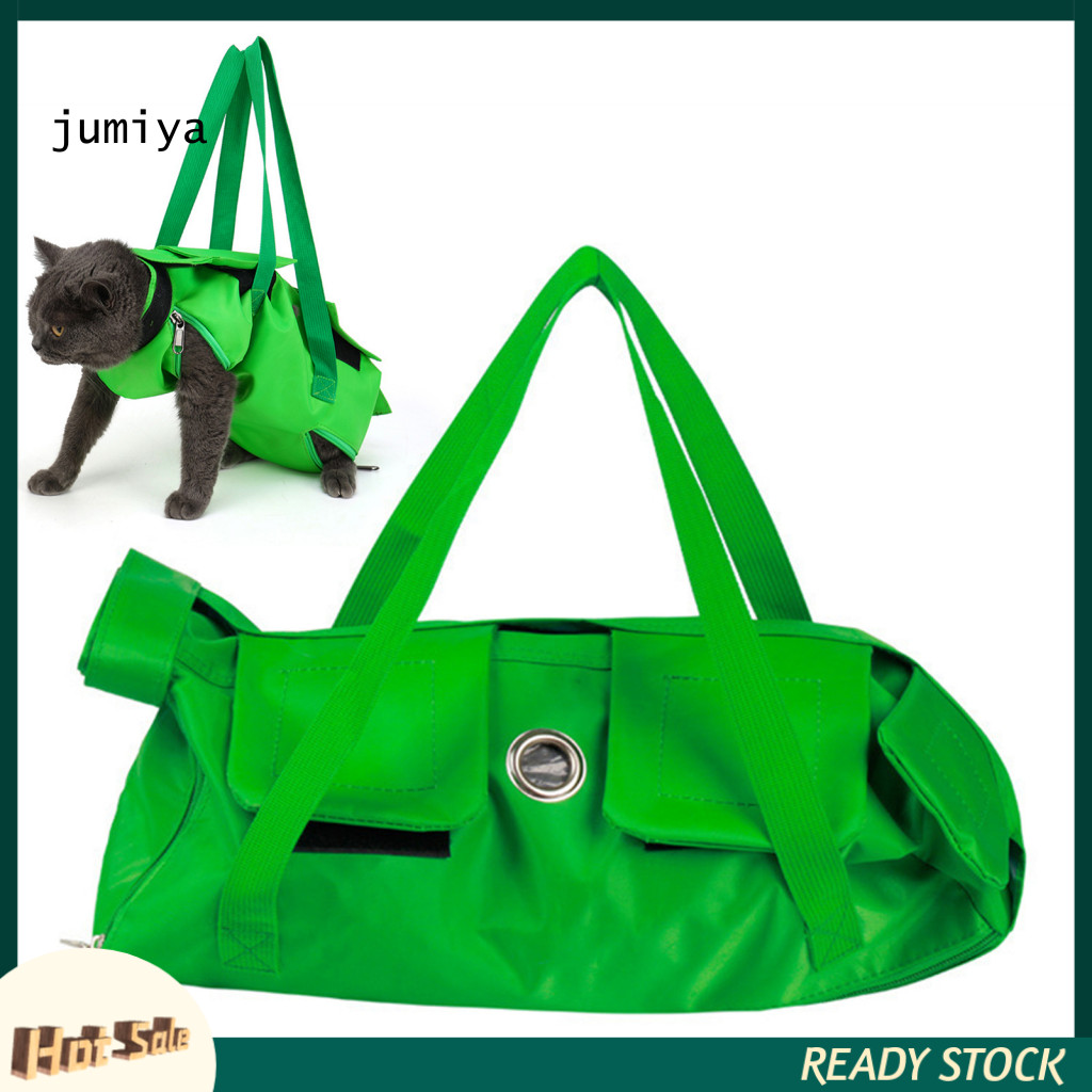 Cat Restraint Bag for Car Seat Cat Nail Clipping Bag Adjustable Cat ...