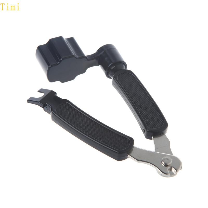 Timi 3 in 1 กีตาร์ String Winder เครื่องตัดสตริงสะพาน Pin Puller ซ่อม ...