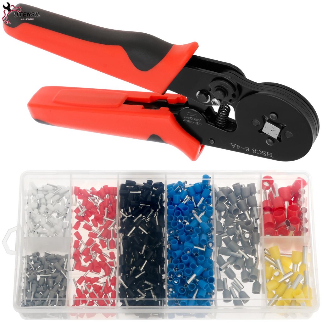 Crimping คีมชุด Self ปรับ Ferrule Crimping ชุดเครื่องมือ 800 รอบหลอด ...