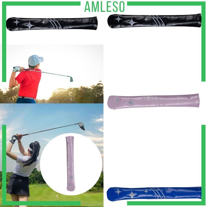 [Amleso] Golf Alignment Stick Cover Golf Indicator Rod Holder Scratch ...