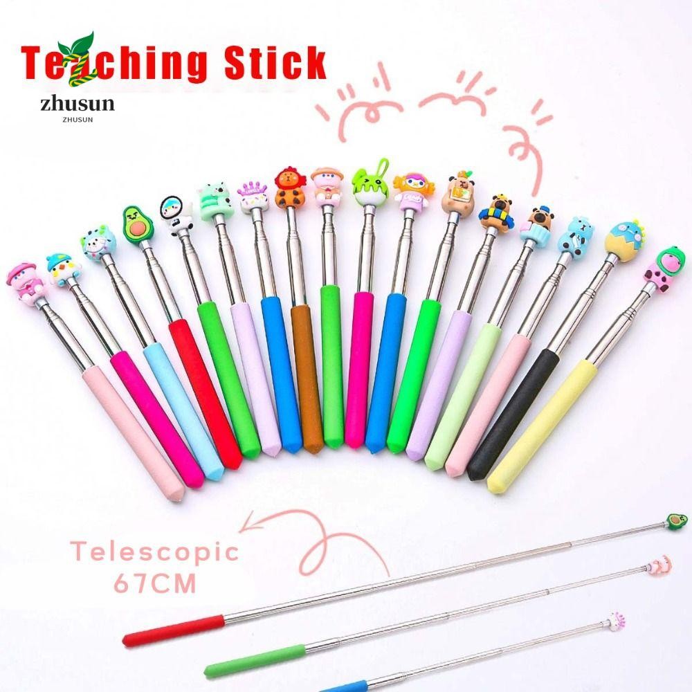 ZHUSUN ตัวชี้การสอน, Labubu/Capybara/Sanrio สแตนเลสนิ้วอ่าน Sticks ...