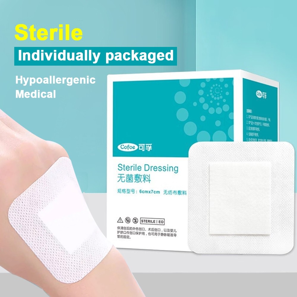 Medical Sterile Wound Dressing Patch Breathable Self Adhesive Wound ...