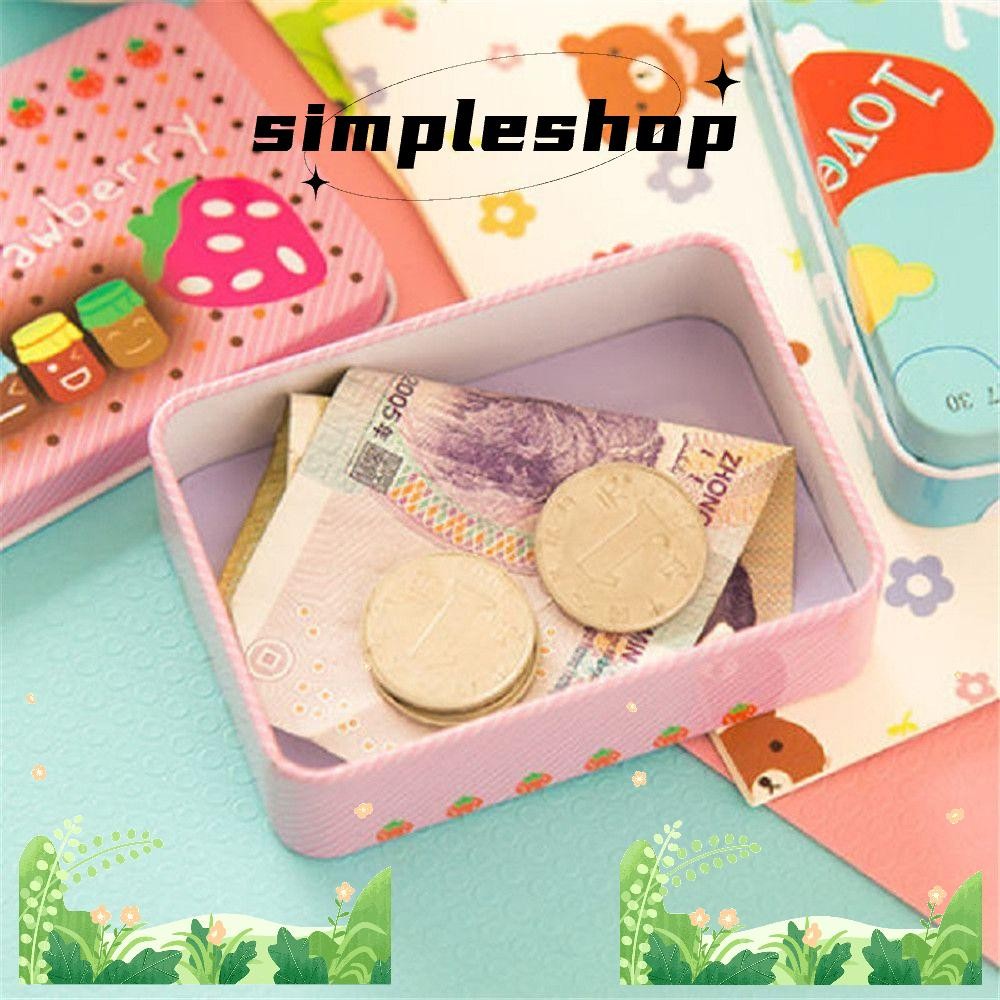 SIMPLESHOP กล่องเก็บของ กล่องจัดระเบียบ การ์ตูนตั้งโต๊ะเหล็ก | Shopee Thailand