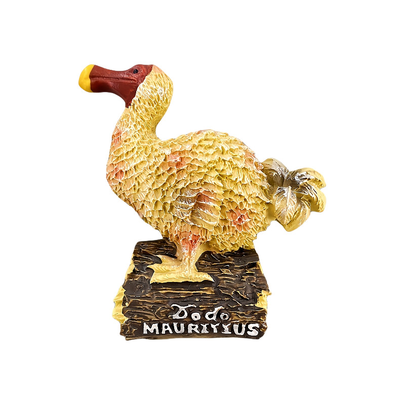 แอฟริกัน Mauritius Dodo Tourist ของที่ระลึกตู้เย็นแม่เหล็กสติกเกอร์เร ...