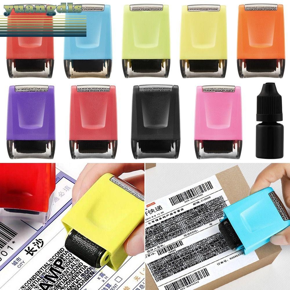 YUANG ลูกกลิ้งแสตมป์รักษาความปลอดภัย Self-Inking Roller Stamp Home ...